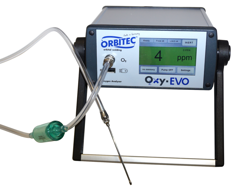 Oxy Evo Ppa Oxygen O2 And Puge Pressure Analyzer Precision Welding Supply